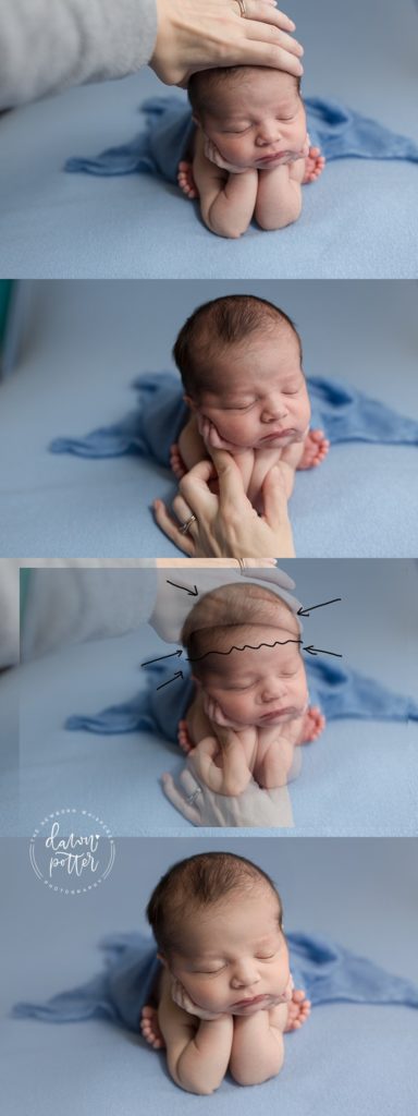 Froggy Pose | Head in Hands {Maple Valley newborn photographer} | Dawn ...