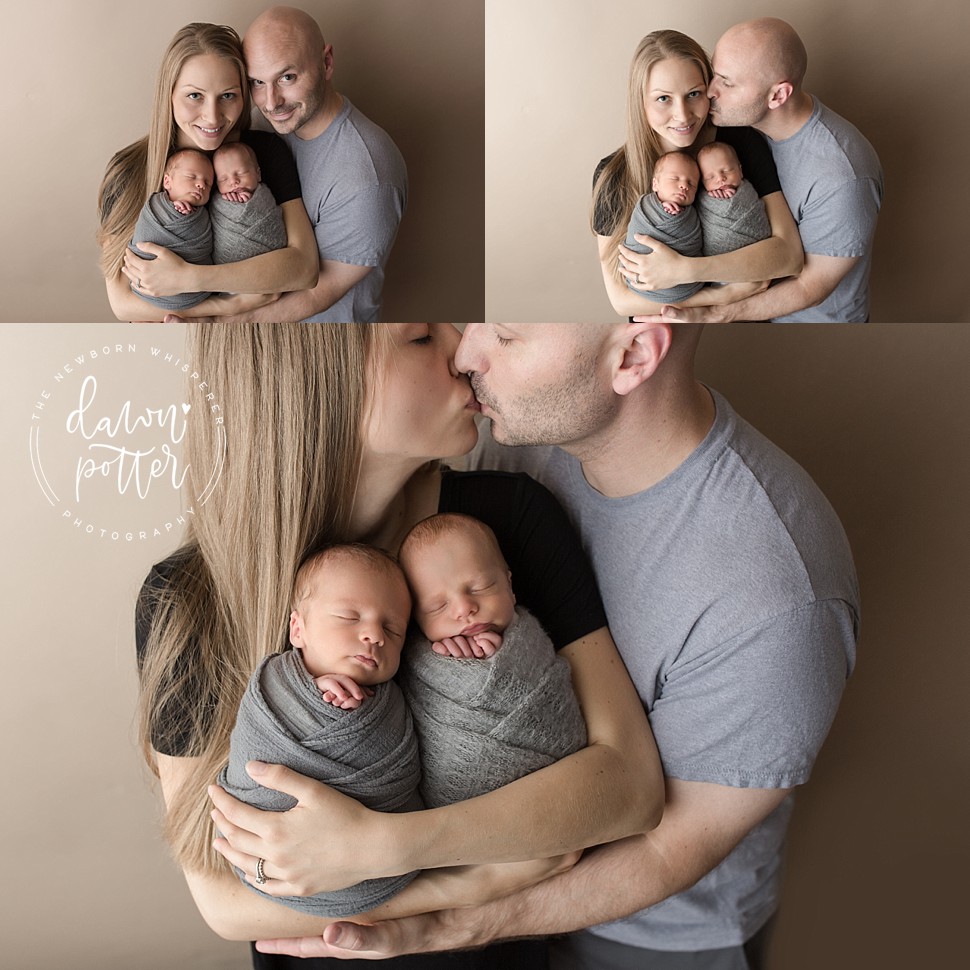 Newborn Twins | Kirkland Newborn Photographer | Dawn Potter